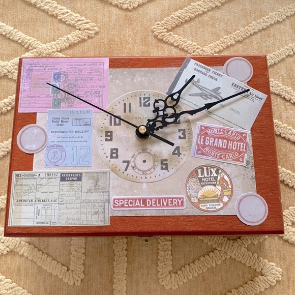 Storage & Organization | Decorative Upcycled Cigar Box | Poshmark